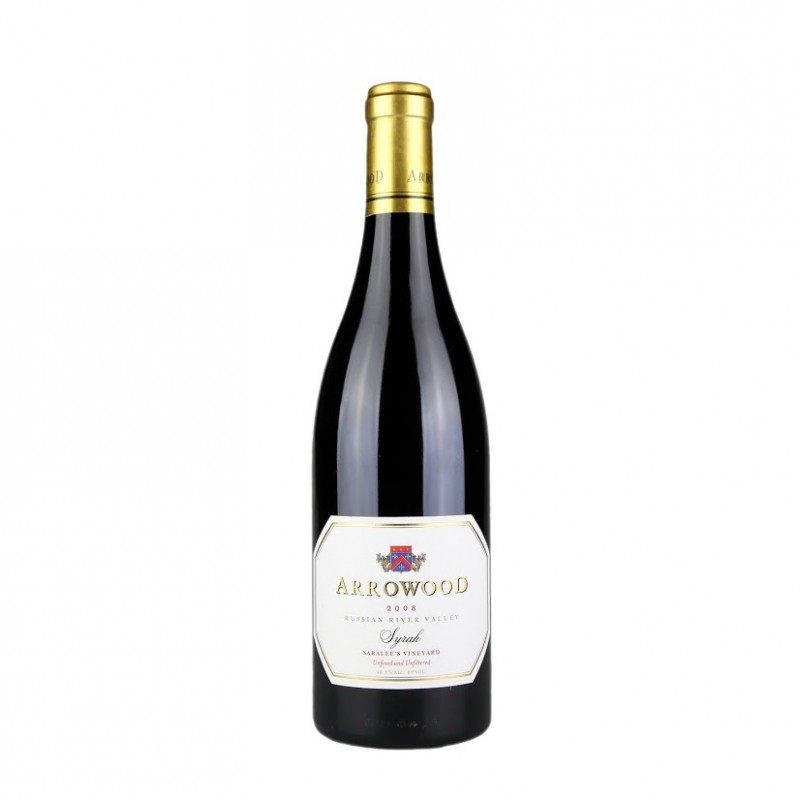 2008 Syrah Saralee der Arrowood Winery - Wine & Waters Berlin